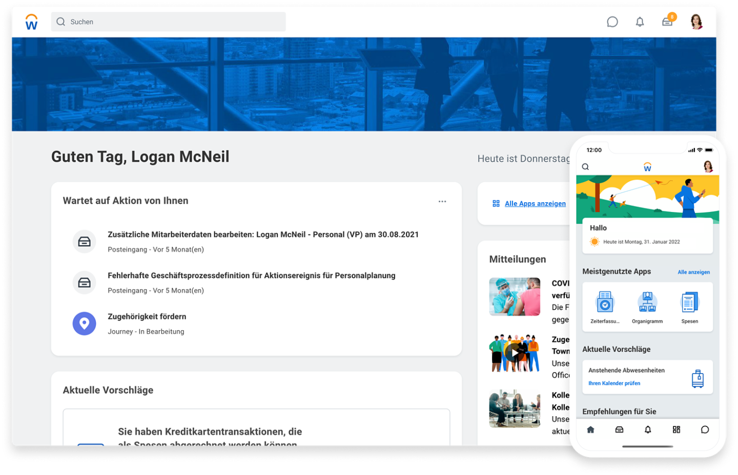 Cloudbasierte Technologieplattform und ERP-Lösung | Workday