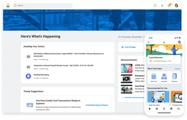 Cloud Technology Platform and ERP System | Workday