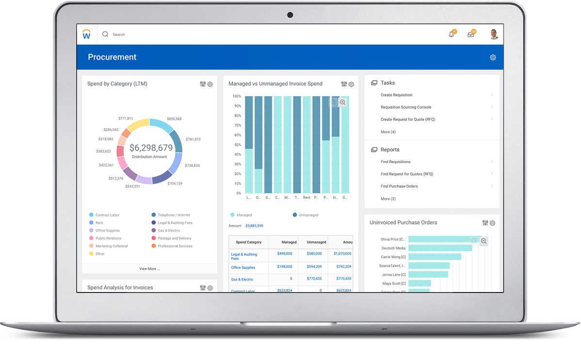 Cloud ERP | Enterprise Resource Planning Software | Workday CA