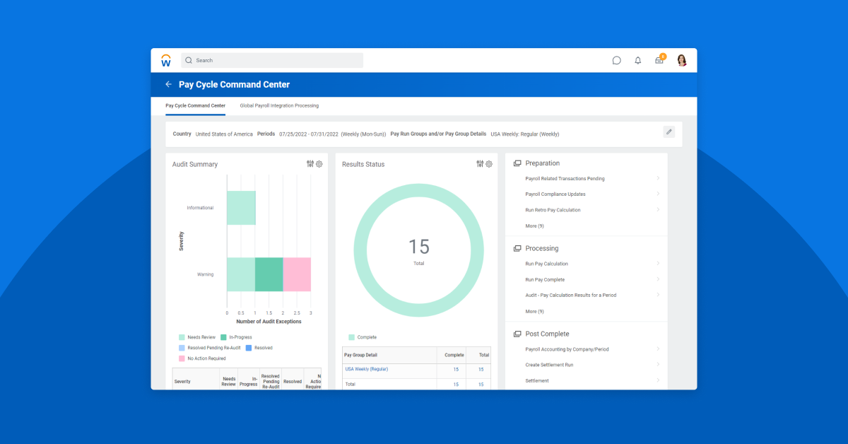 Enterprise Payroll Management System and Software | Workday US