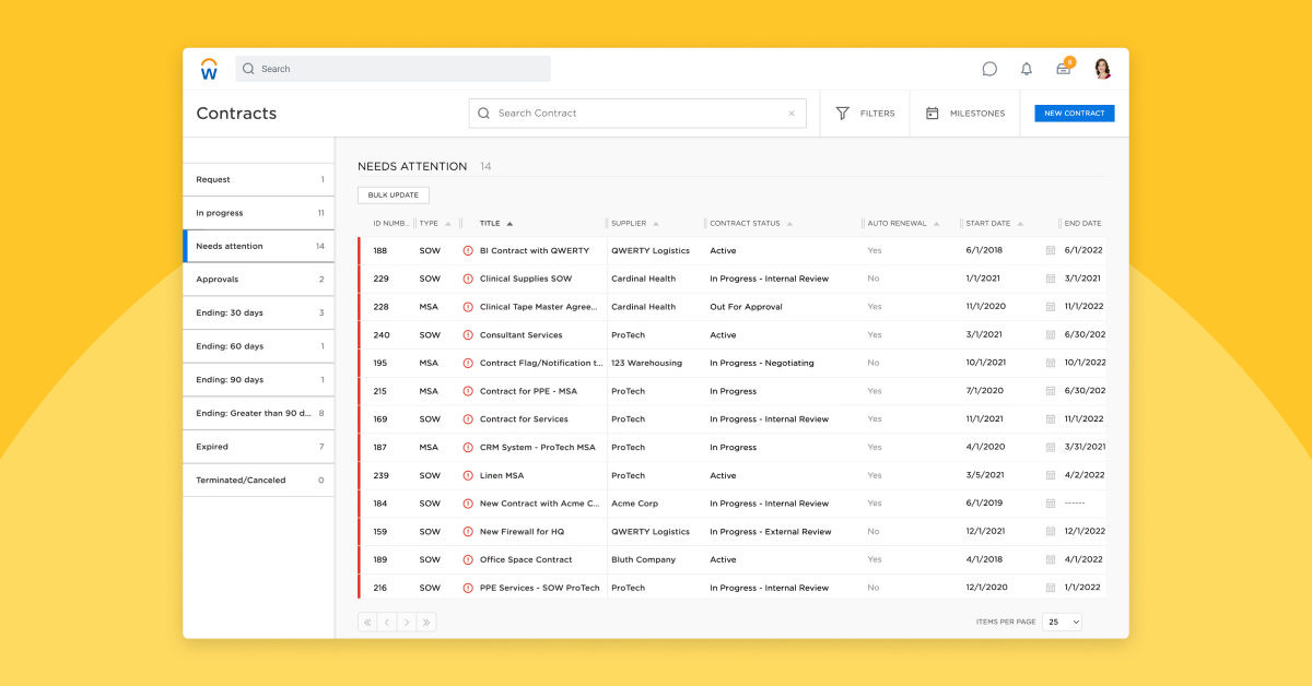 Supplier Contract Management Software | Workday UK