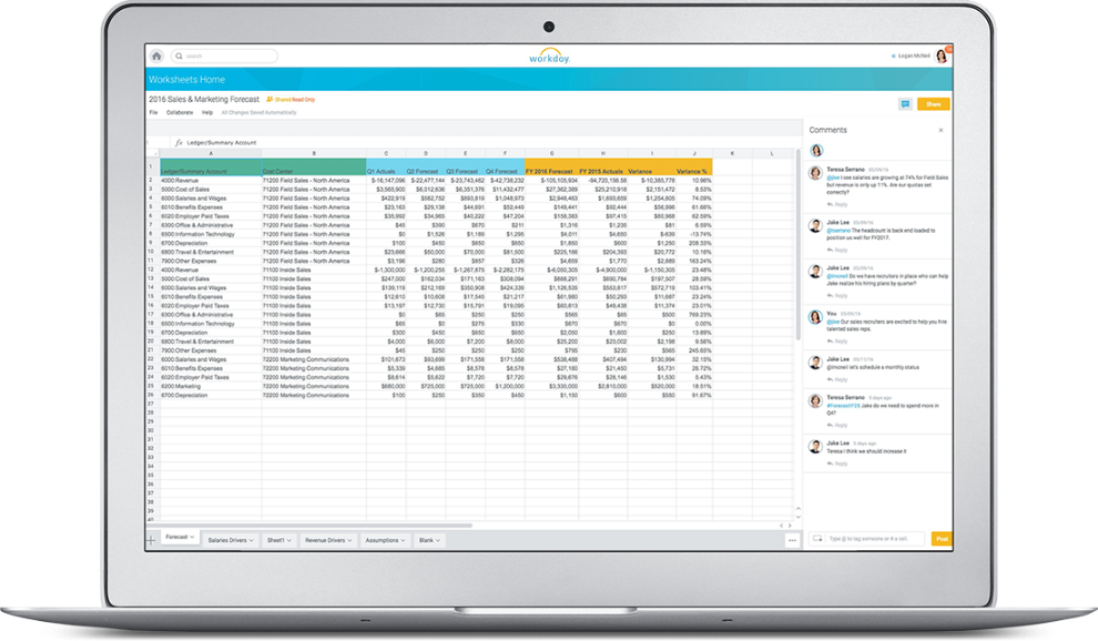 Financial & HR Planning and Budgeting Cloud Software | Workday Aus & NZ