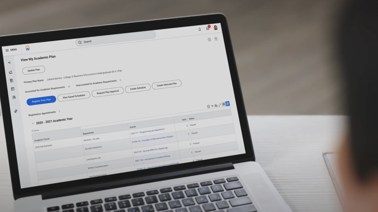Advisors And Students Align with Single View of Progress | Workday US